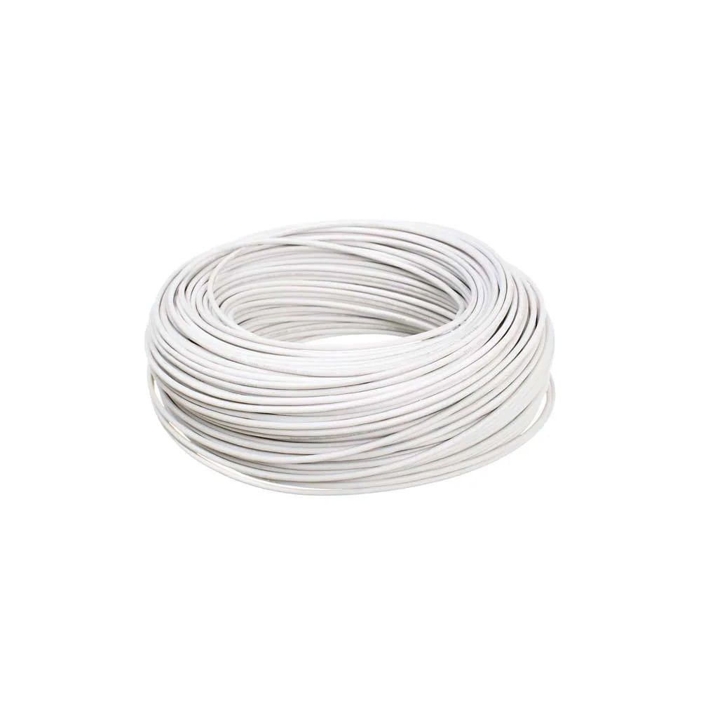 Cabo Fio Flexivel 4mm Branco - 1 Metro Linear - Babá Materiais de ...