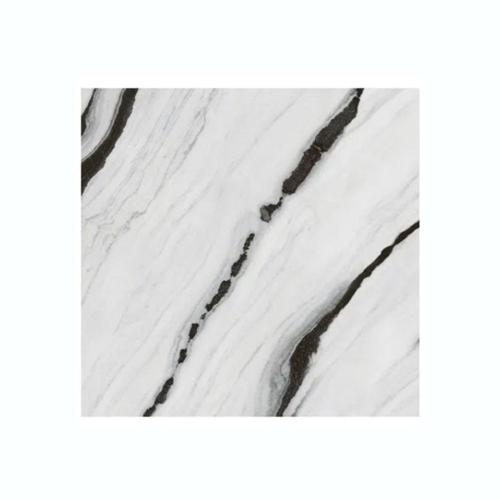 Porcelanato 81 x 81 cm Acetinado Retificado Calacata Nero Gaudi - Babá ...