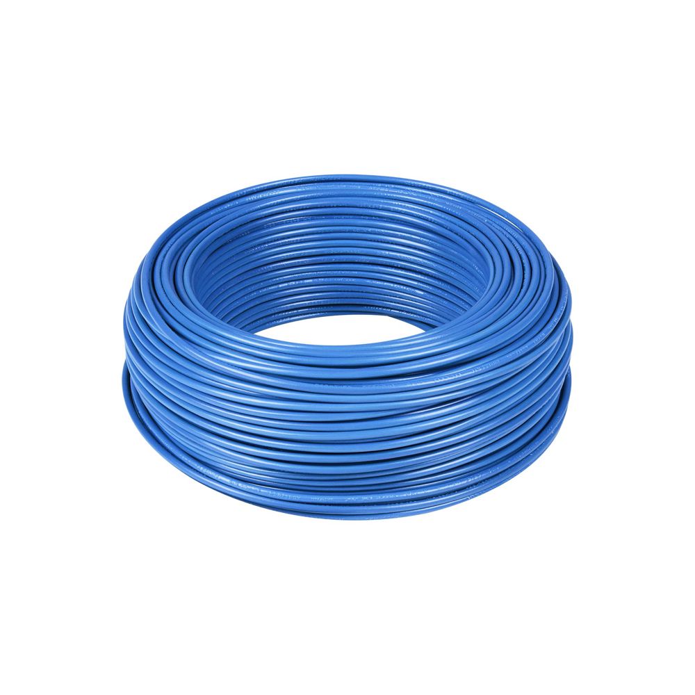 Cabo Fio Flexivel 16mm Azul - 1 Metro Linear - Babá Materiais de Construção