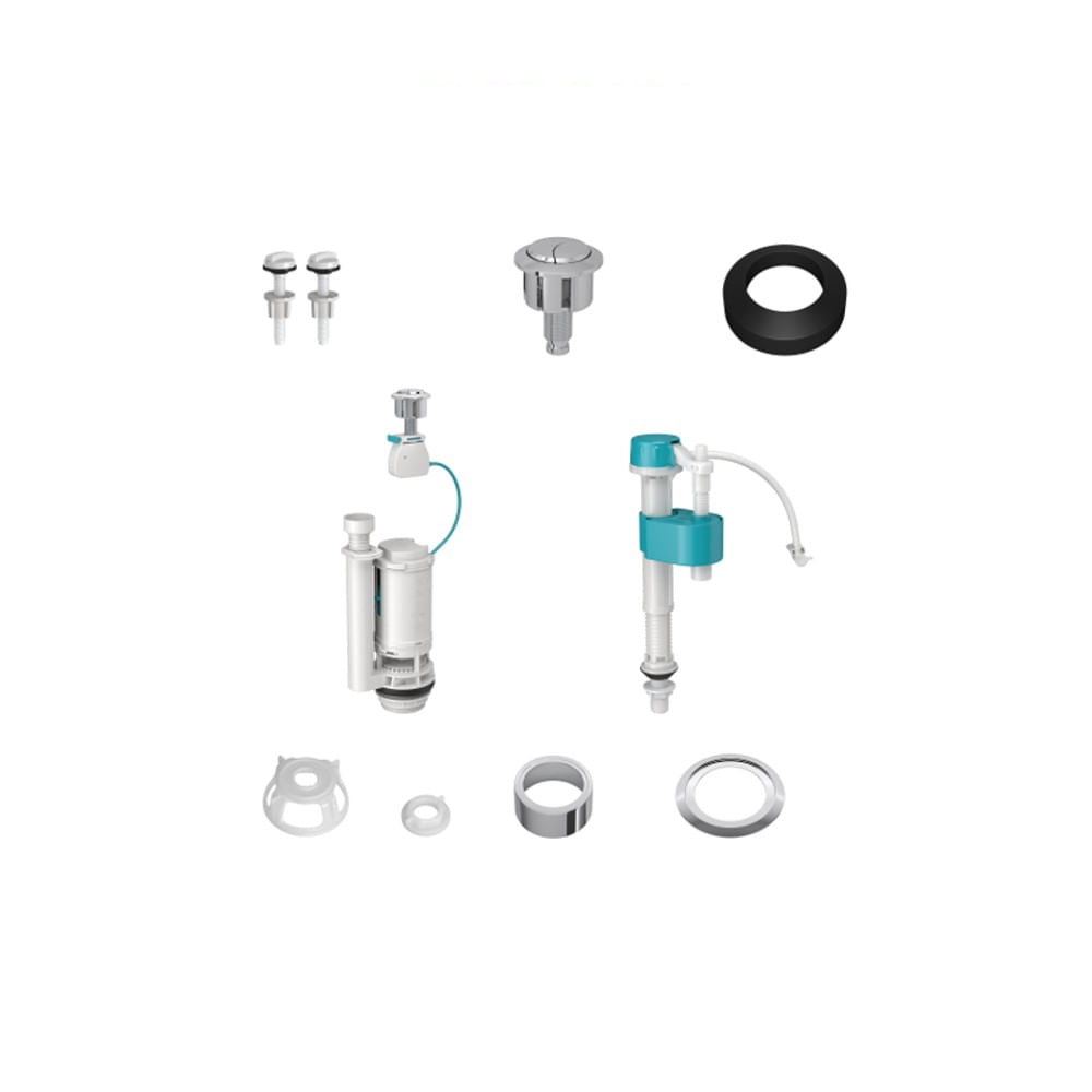 Kit Universal Duplo Acionamento para Caixa Acoplada 1100.SI.60.01 Deca ...