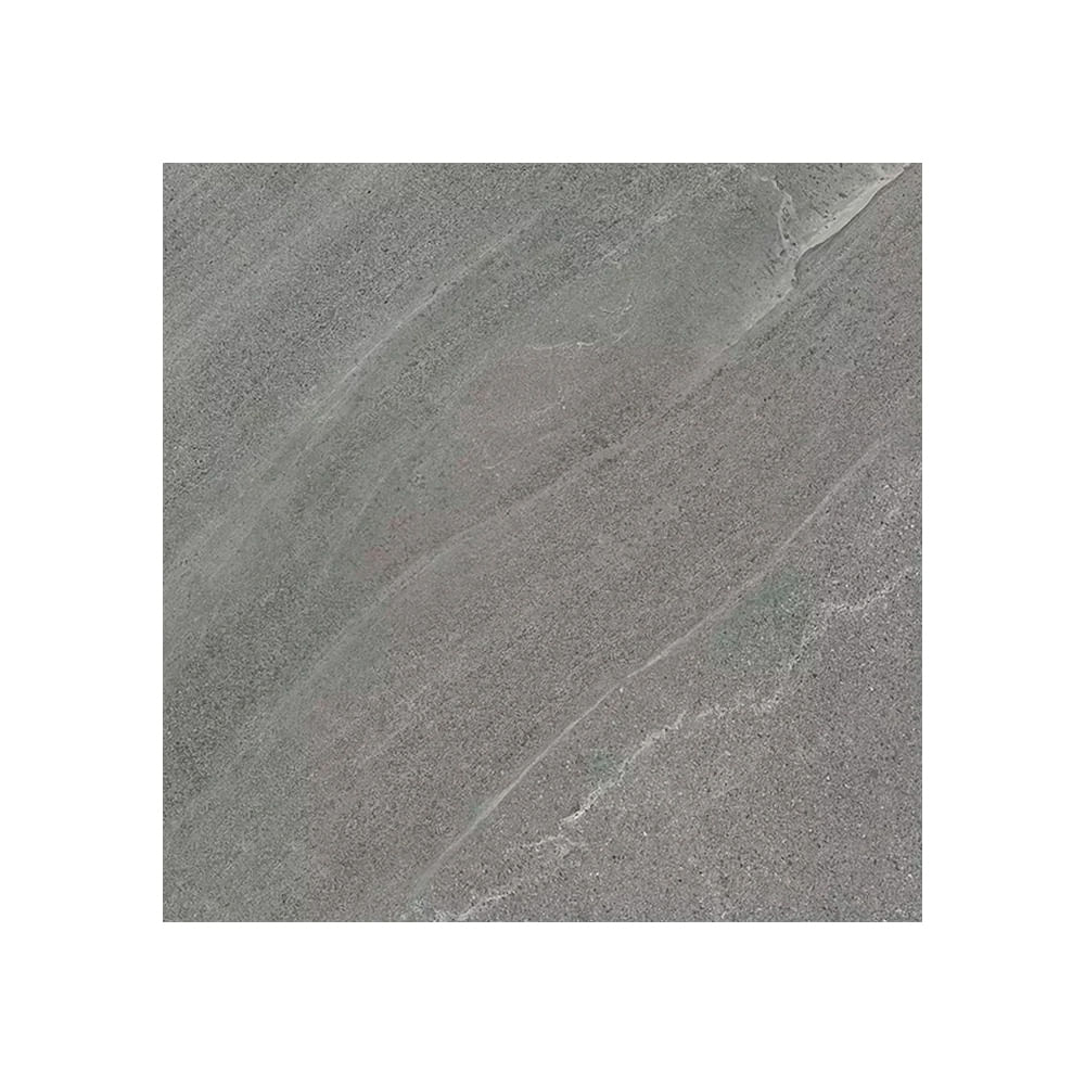 Porcelanato 83 x 83 cm Rústico Retificado Limestone Antracita Damme ...